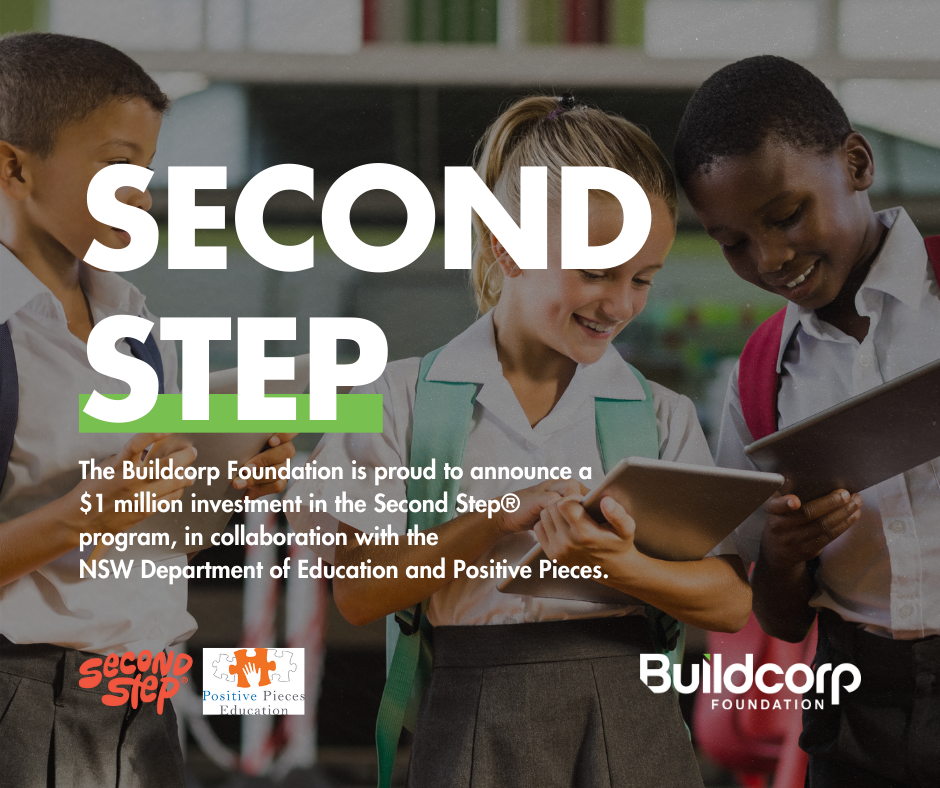 The Buildcorp Foundation makes the next step in our impact - Buildcorp ...